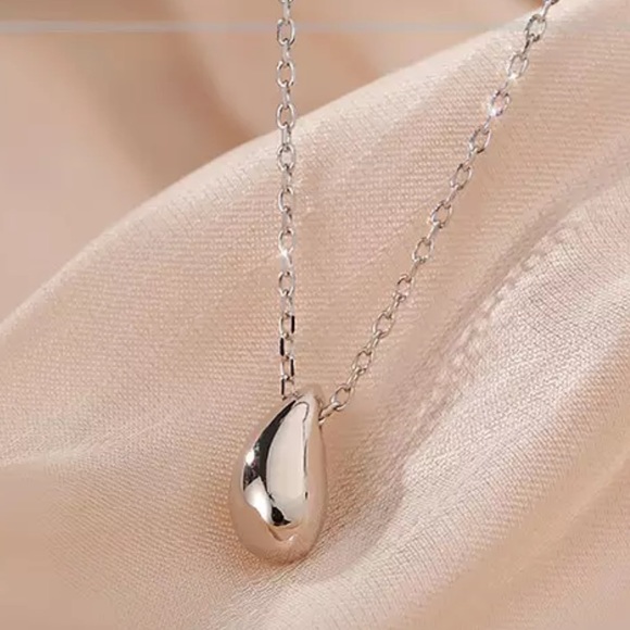Jewelry | Sterling Silver Drop Necklace | Poshmark